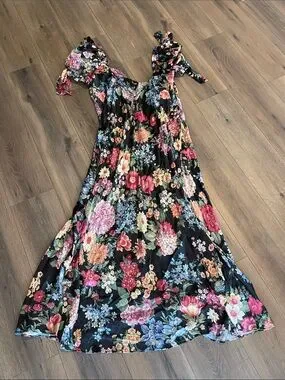 Selkie | Dresses | Selkie Puff Sleeve Midi Dress Size 5x | Poshmark